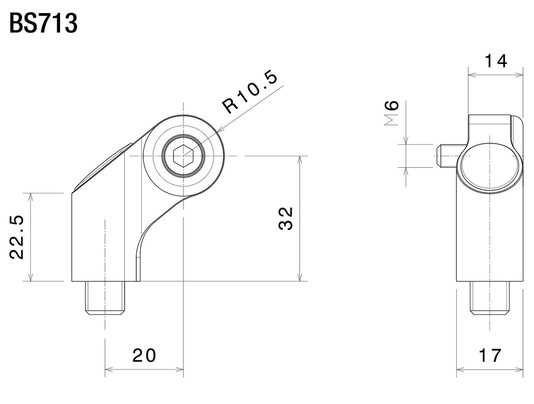 ミラーアダプター SIDE MOUNT – rizoma Japan