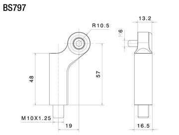 ミラーアダプター SIDE MOUNT – rizoma Japan