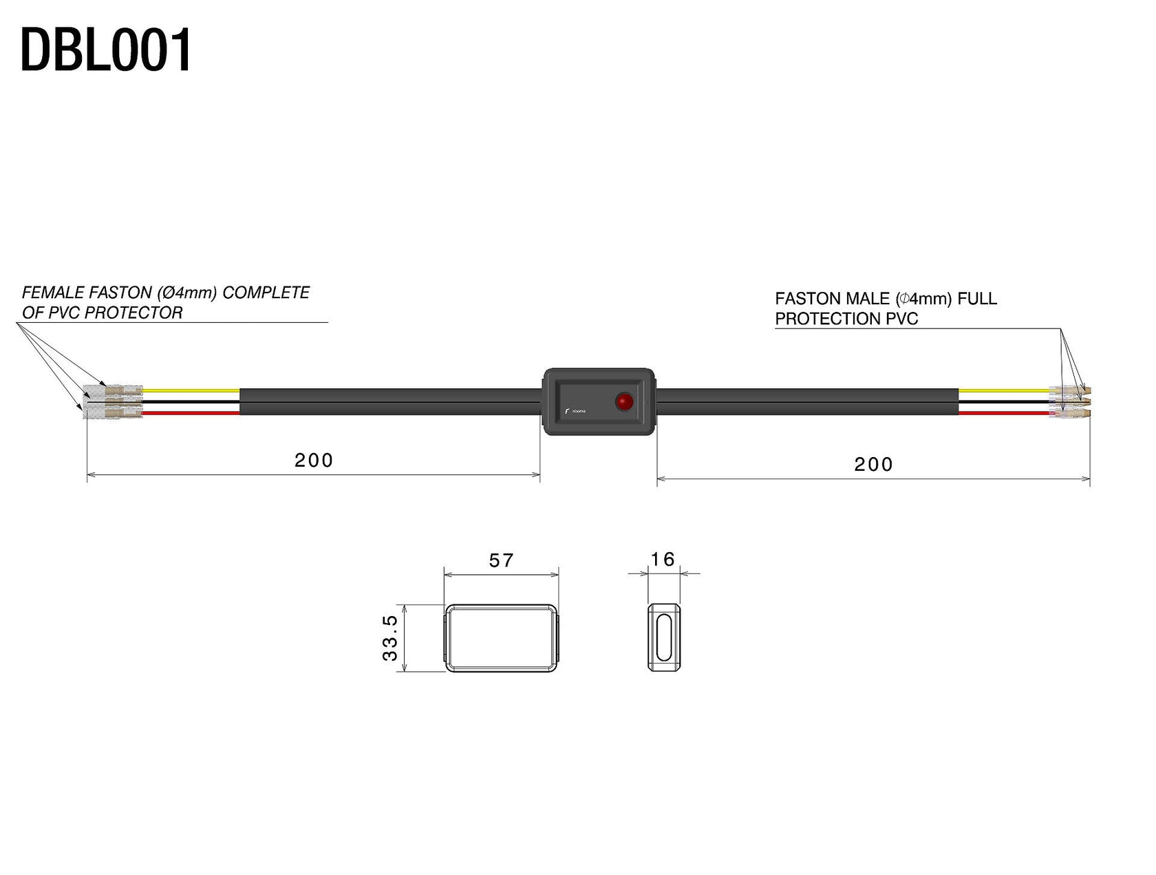 Dynamic Brake Light Sensor : DBL001H – rizoma Japan